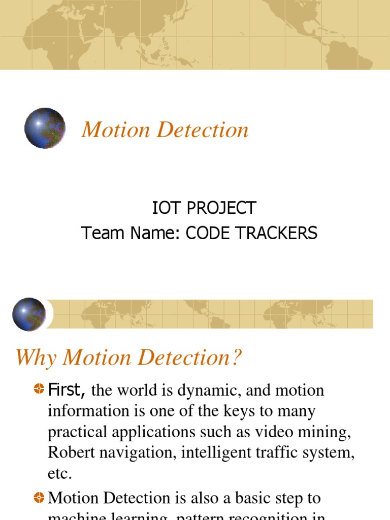 Motion Detection IOT Project Using Arduino PIR Sensor | PDF