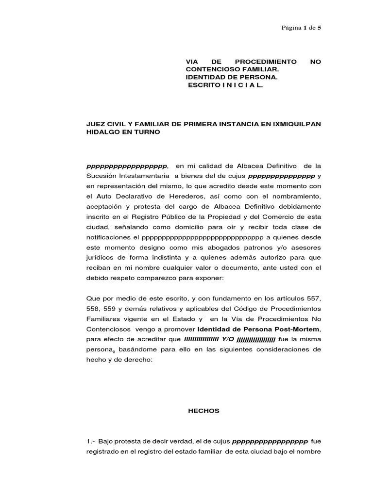 Identidad de Persona Post Mortem | PDF | Gobierno | Justicia