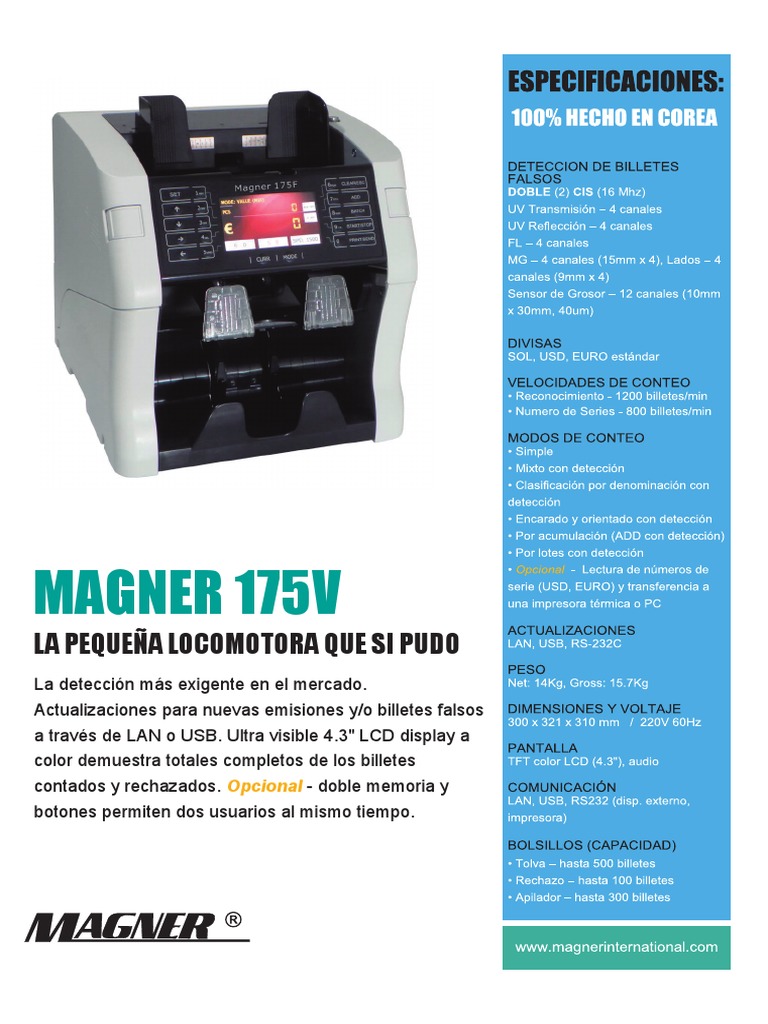 Flyer Magner 175V | PDF