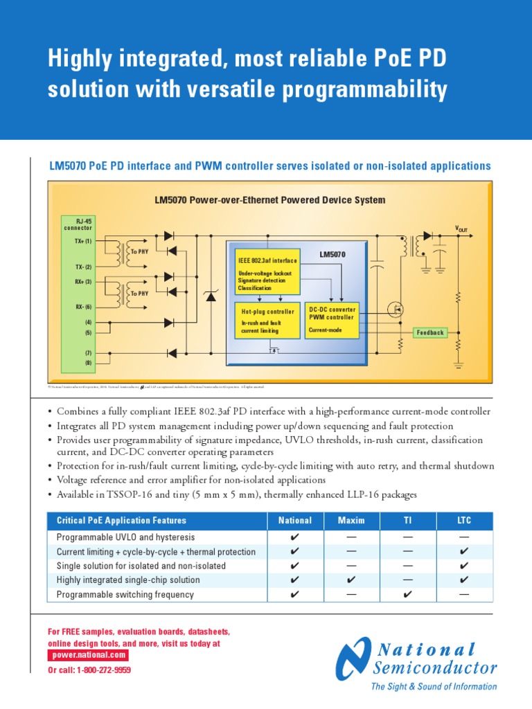 Designing IEEE 802.3af Powered Devices | PDF | Electric Power ...