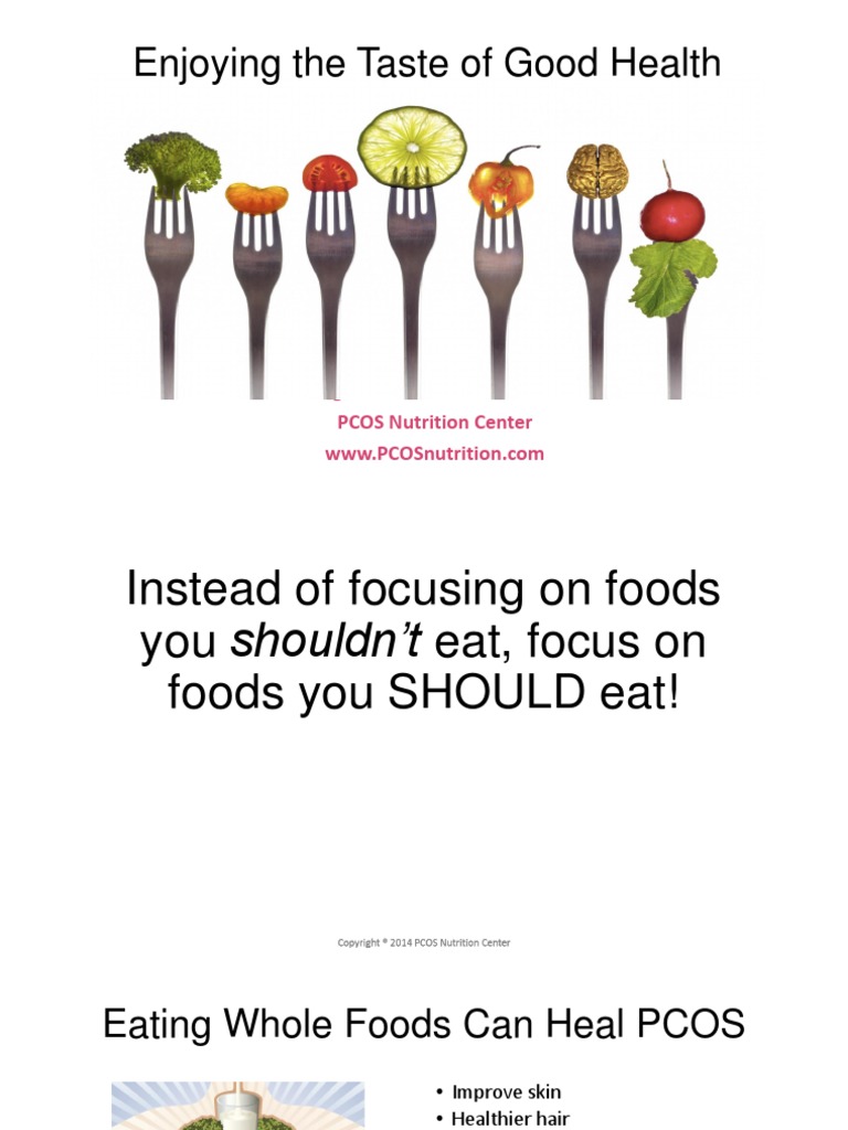 PCOS Nutrition Center | PDF | Dash Diet | Whole Grain