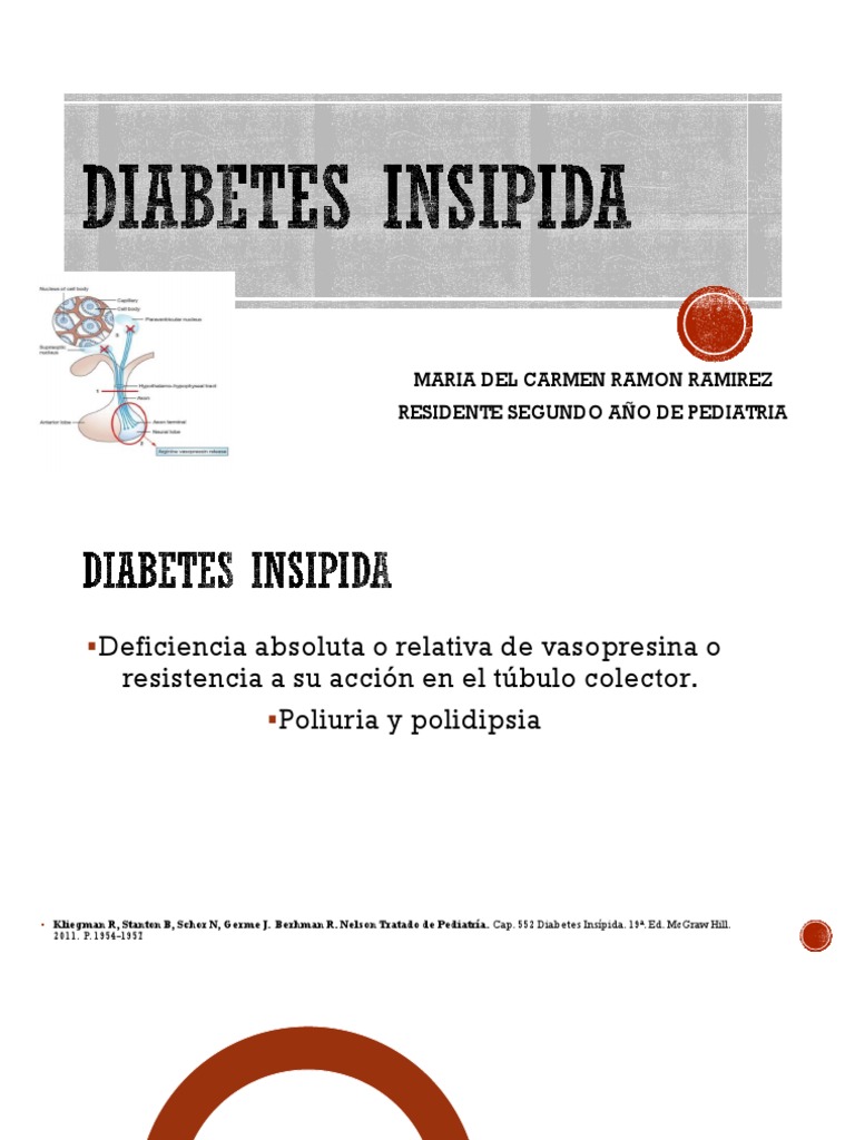 Diabetes Insipida | PDF | Riñón | Endocrinología