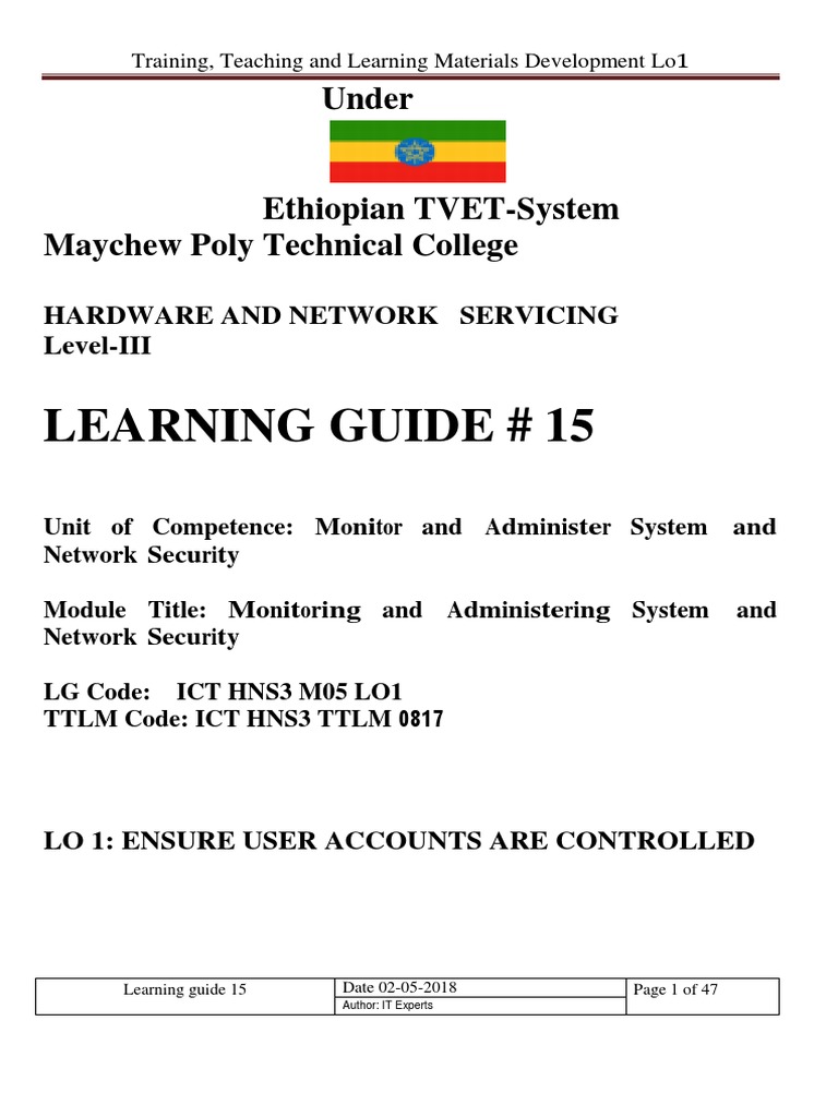 User Access Control and Security Management | PDF | Computer Security ...