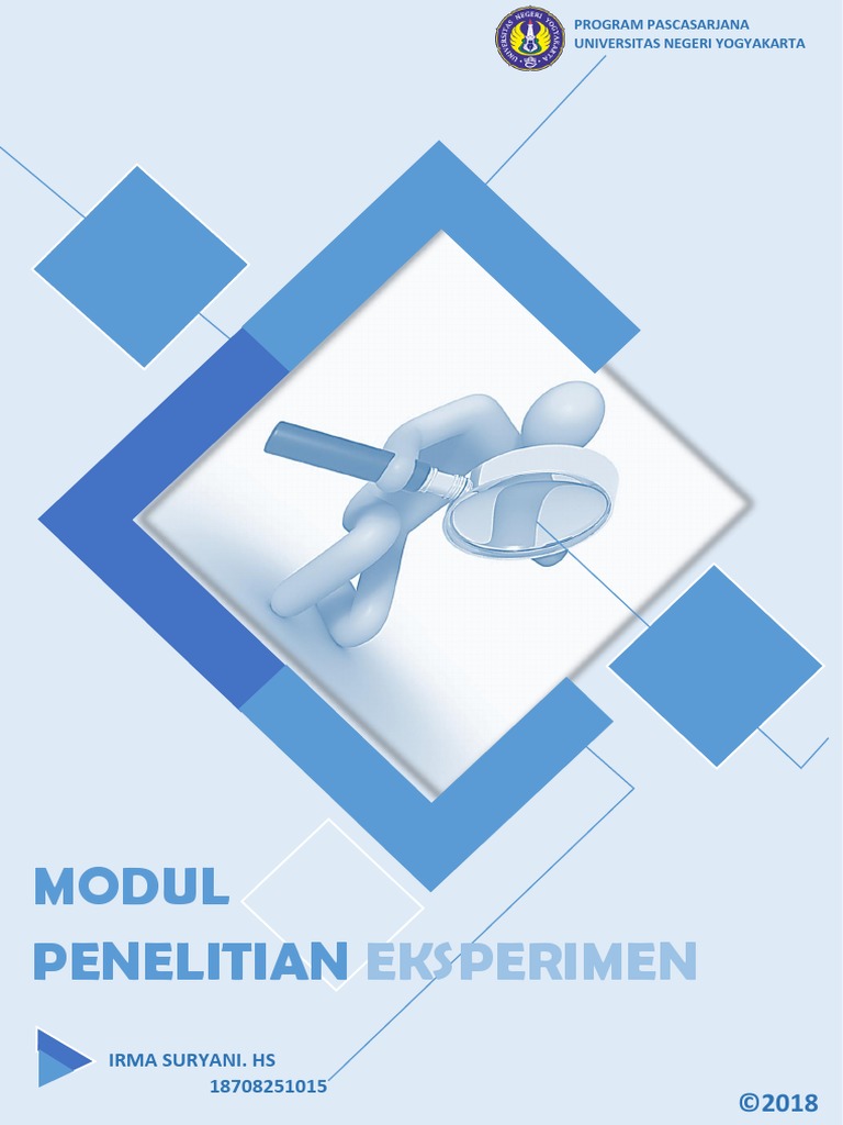 Modul Penelitian Eksperimen PDF | PDF