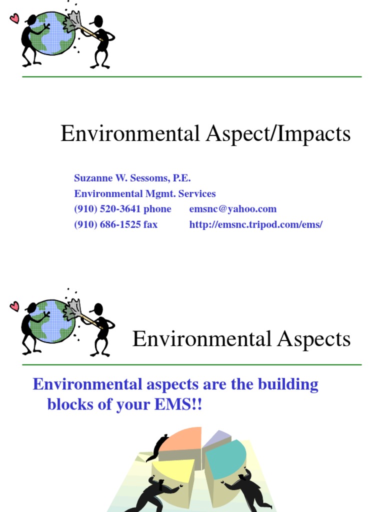 Aspect Impact Identification On Environment Management System | PDF ...