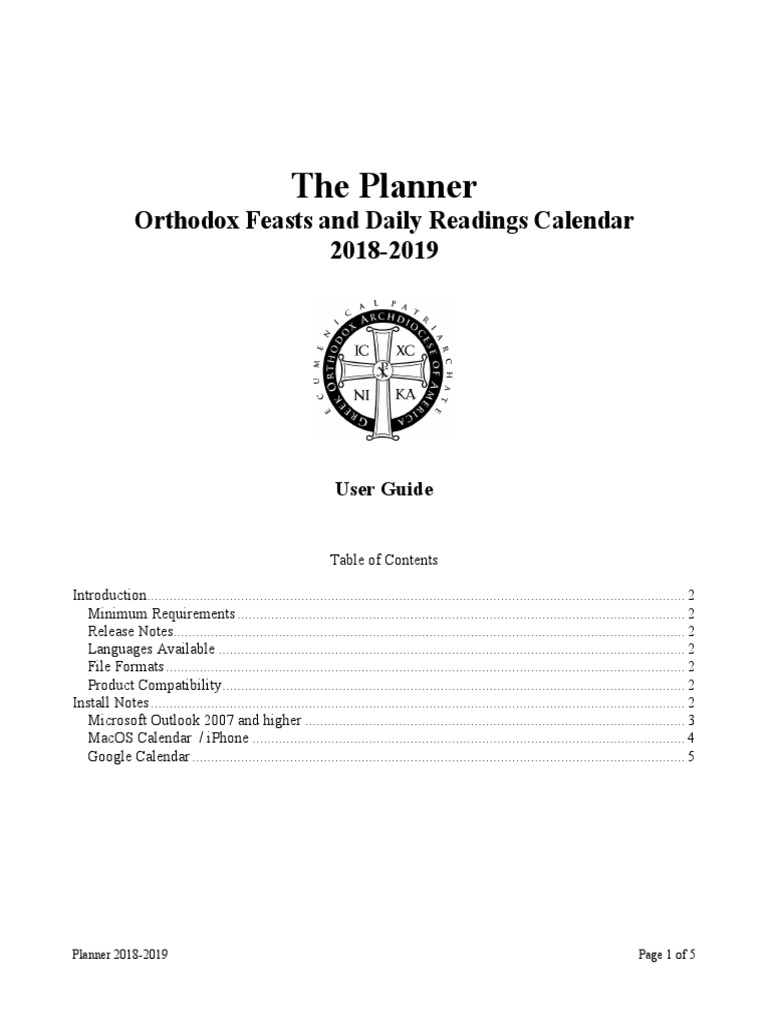Planner User Guide | PDF | Microsoft Outlook | Mac Os