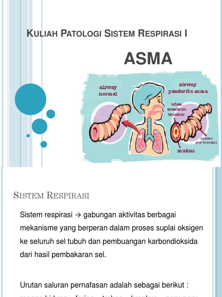 Mekanisme dan Proses Terjadinya Asma | PDF