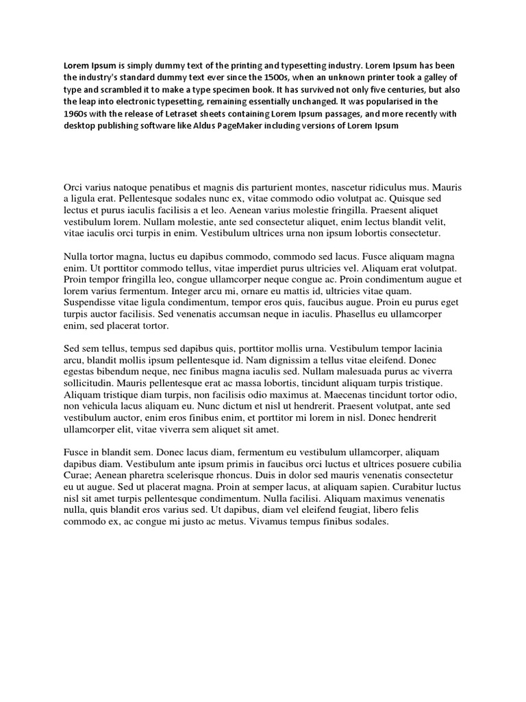 Lorem Ipsum Is Simply Dummy Text of The Printing and Typesetting ...