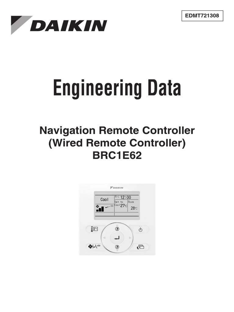 Brc1e62 PDF | PDF | Air Conditioning | Hvac