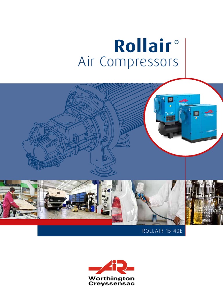 Air Compressors: Rollair | PDF | Air Conditioning | Filtration