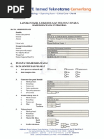 FORM Checklist Panel Listrik | PDF