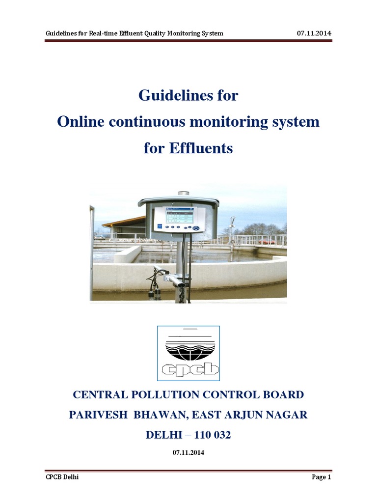 CPCB Guidelines Analytical Methods - STP 07.11.2014 | PDF | Total ...