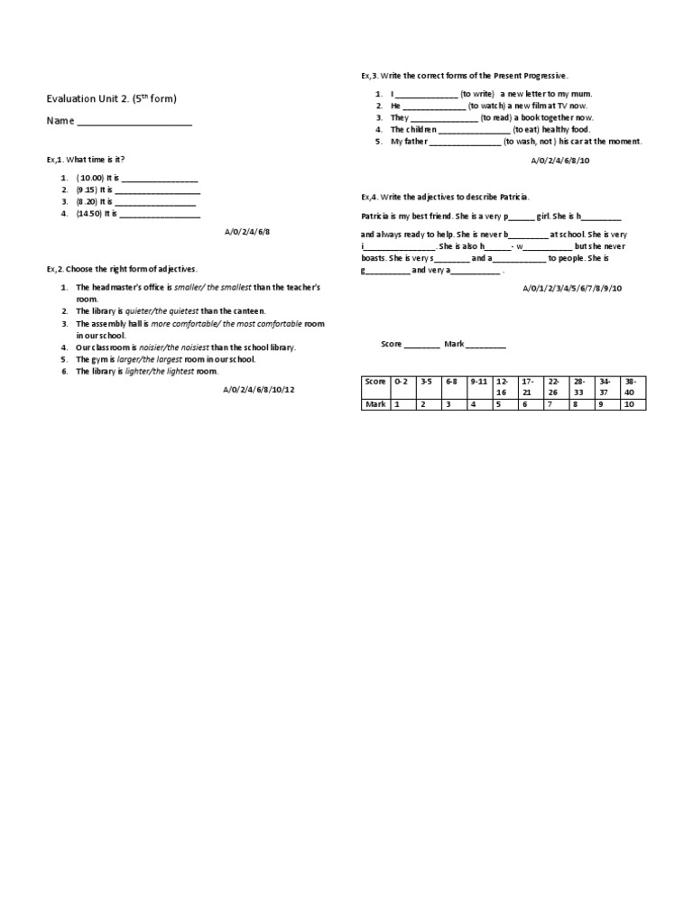 Eval Unit 2 Pdf