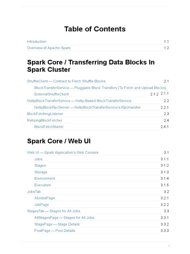 Mastering Apache Spark PDF | PDF | Apache Spark | Apache Hadoop