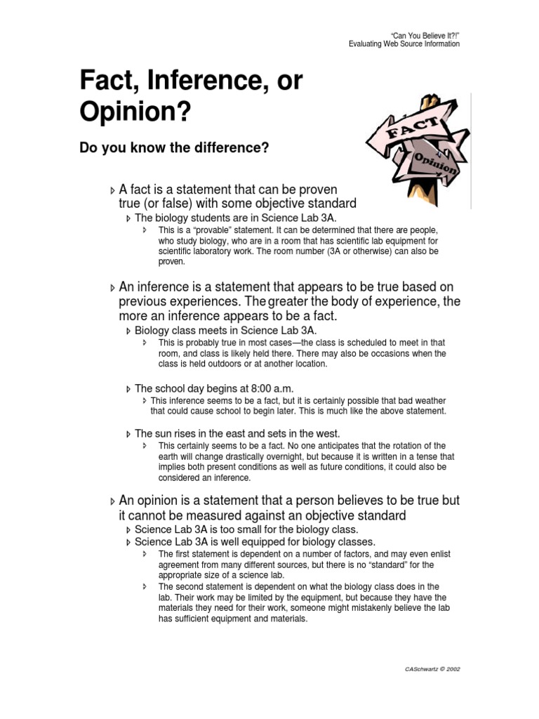 A Lesson Plan On Cause and Effect | PDF | Inference | Laboratories