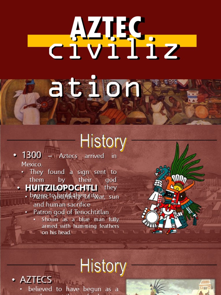 AZTEC CIVILIZATION Powerpoint Presentation | PDF | Mesoamerica | Aztec