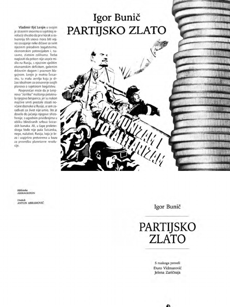 Igor Bunič Partijsko Zlato PDF | PDF