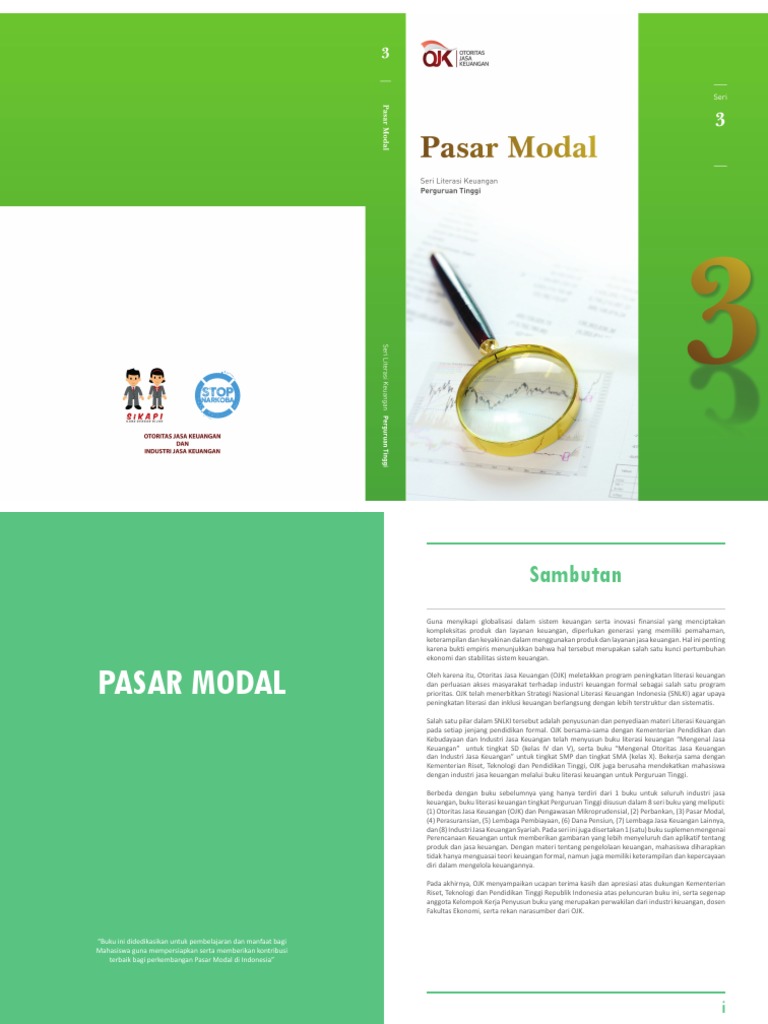 3 Pasar Modal PDF | PDF | Bisnis