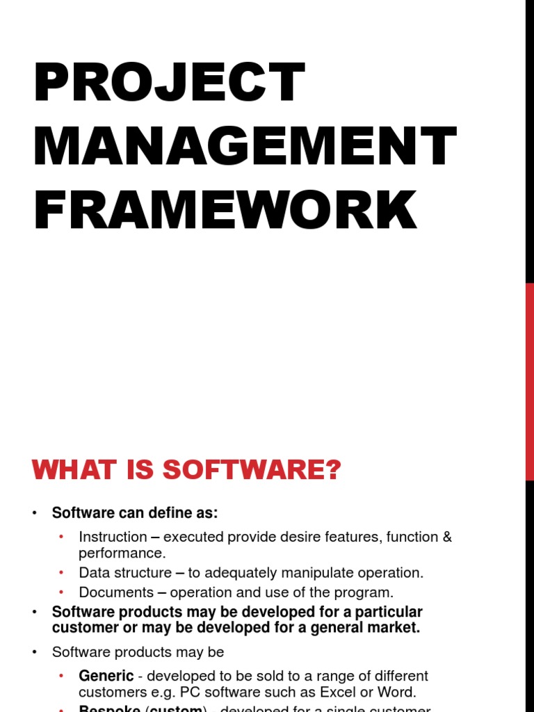 Project Management Framework | PDF | Risk Management | Project Management