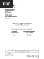 Goodrich CMM for Main Wheel Assembly | PDF | Tire | Leak