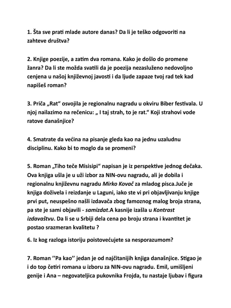 Intervju | PDF
