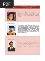 20 Filipino Scientist and Their Contributions | PDF | Science & Mathematics