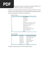 P-Number For Welding Material | PDF | Alloy | Steel