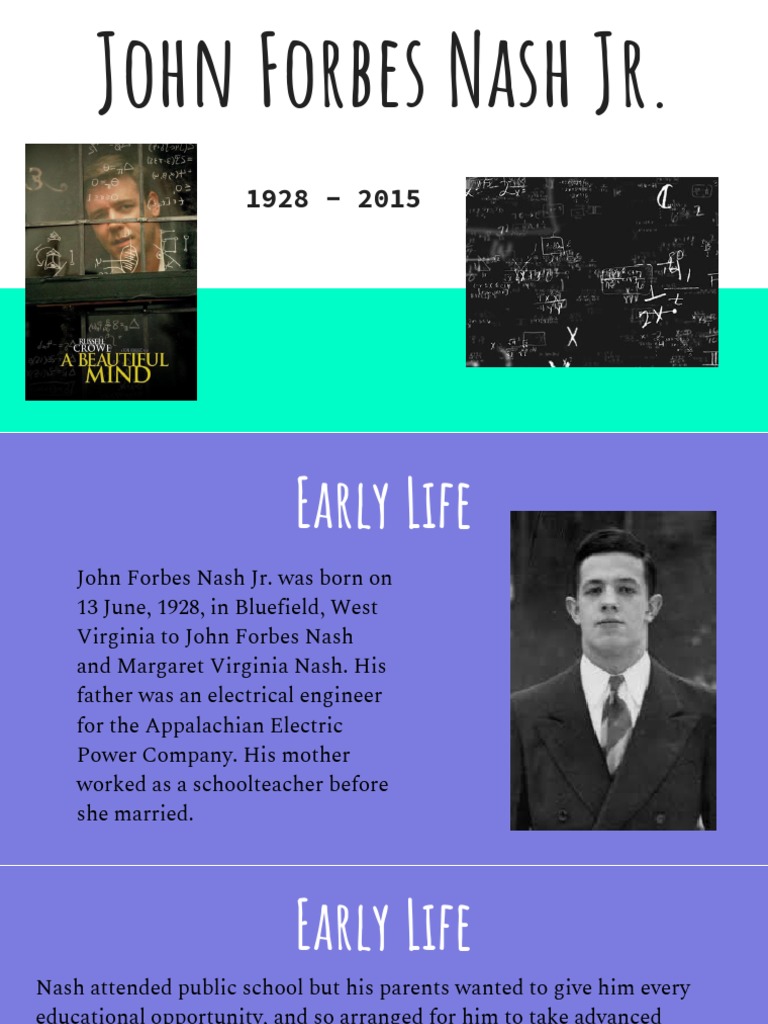 John Forbes Nash | PDF | Science | Teaching Mathematics