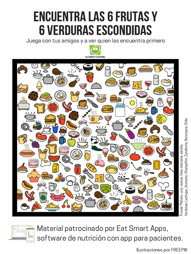 Encuentra Frutasyverduras | PDF