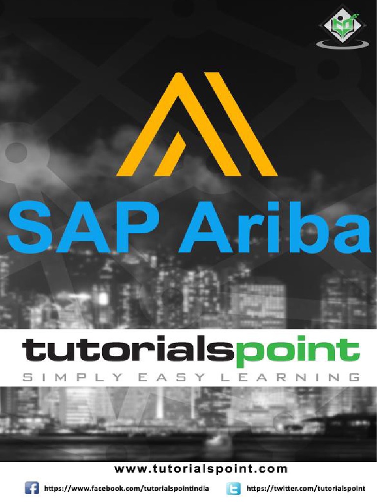 Sap Ariba Tutorial PDF | PDF | Invoice | Sap Se