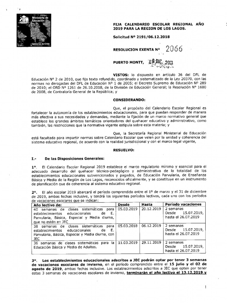 Calendario Escolar 2019 Pdf Pdf Educación Secundaria Educación