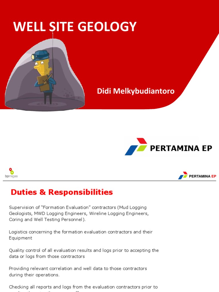 Wellsite Geology Operations Overview | PDF | Petroleum Industry ...