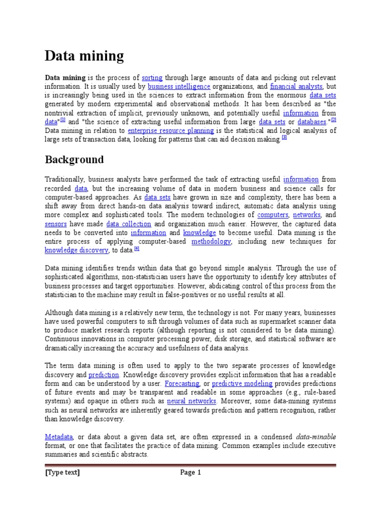 Data Mining | PDF | Data Mining | Data