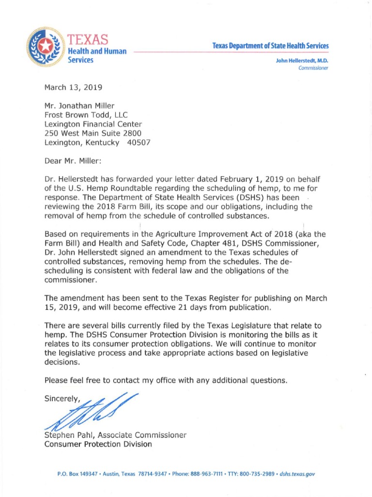 Texas Dept of State Health Services | PDF