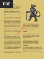 D&D Kobold Color Variants Guide | PDF | Hunting
