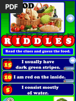 Fruit and Vegetable Riddles Keys | PDF | Salad | Fruit