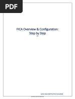 SAP FICA Configuration Guide | PDF | Invoice | Payments