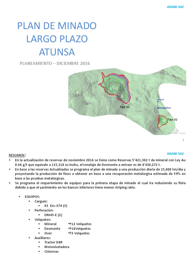 Plan Minado Utunsa 2019 | PDF | Naturaleza