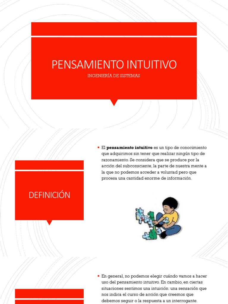 Definición y Ejemplos de Intuición | PDF | Intuición | Mente inconsciente