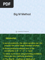 LPP - Big M Method | PDF | Linear Programming | Computer Science