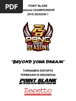 Aturan Turnamen PBNC 2021 | PDF