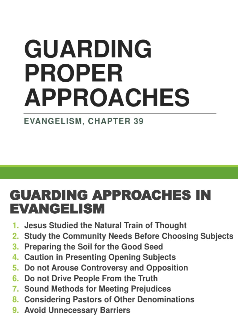 Guarding Proper Approaches | PDF | Revelation | Jesus