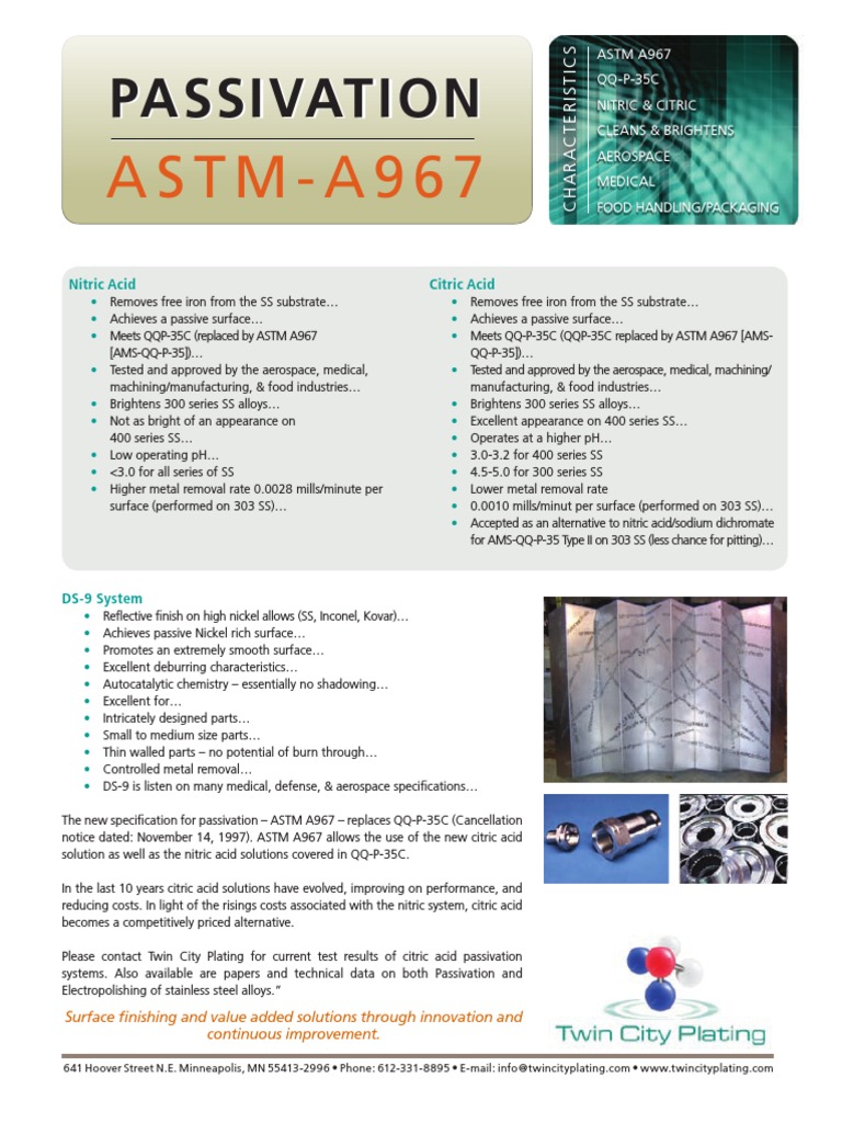 Astm A967 | Building Materials | Metals
