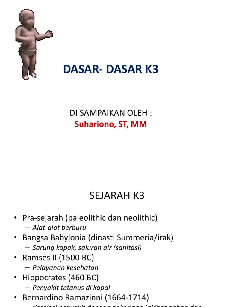 01 Dasar-Dasar K3 | PDF | Occupational Safety And Health | Safety