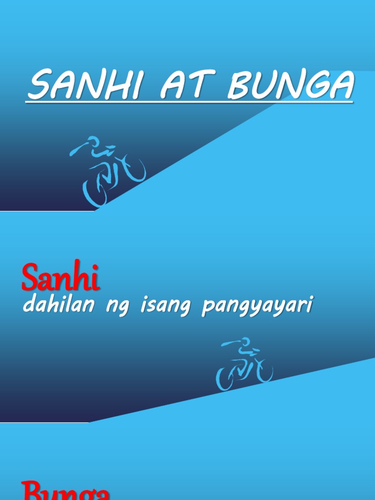 Sanhi at Bunga | PDF