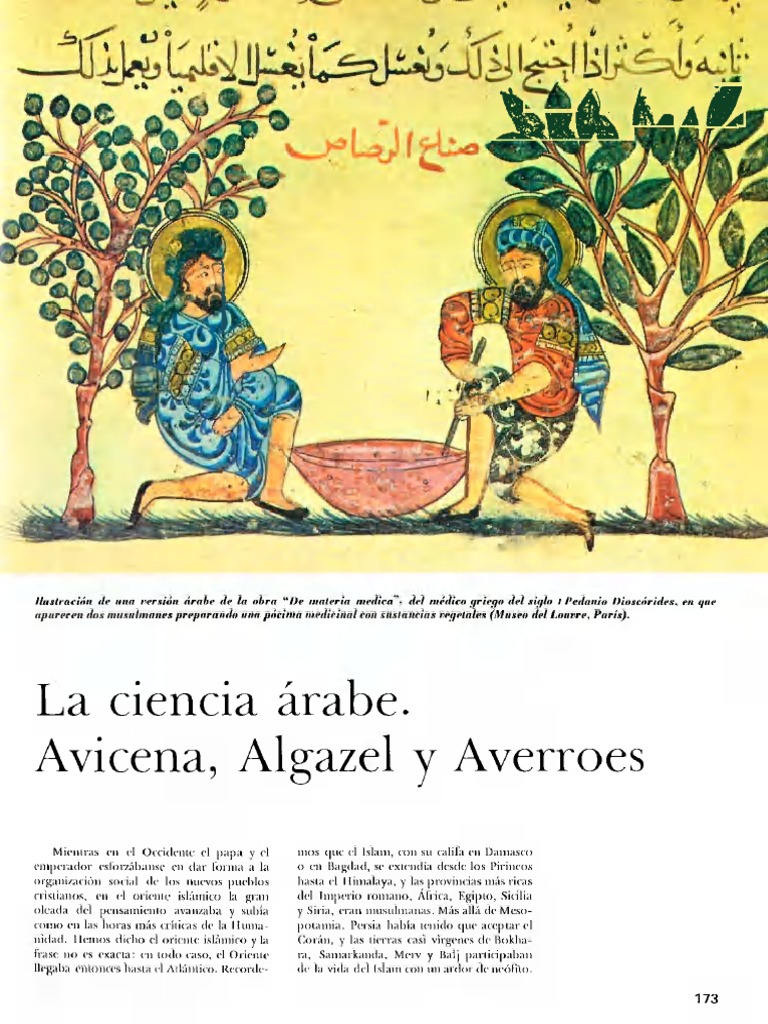 La Ciencia Arabe-Avicena Algazel (Alghazali) Averroes | PDF | imperio ...