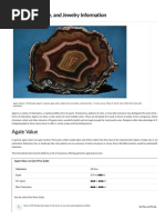 Agate Identification Guide | PDF | Rock (Geology) | Materials