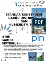 Standar Gardu PLN | PDF