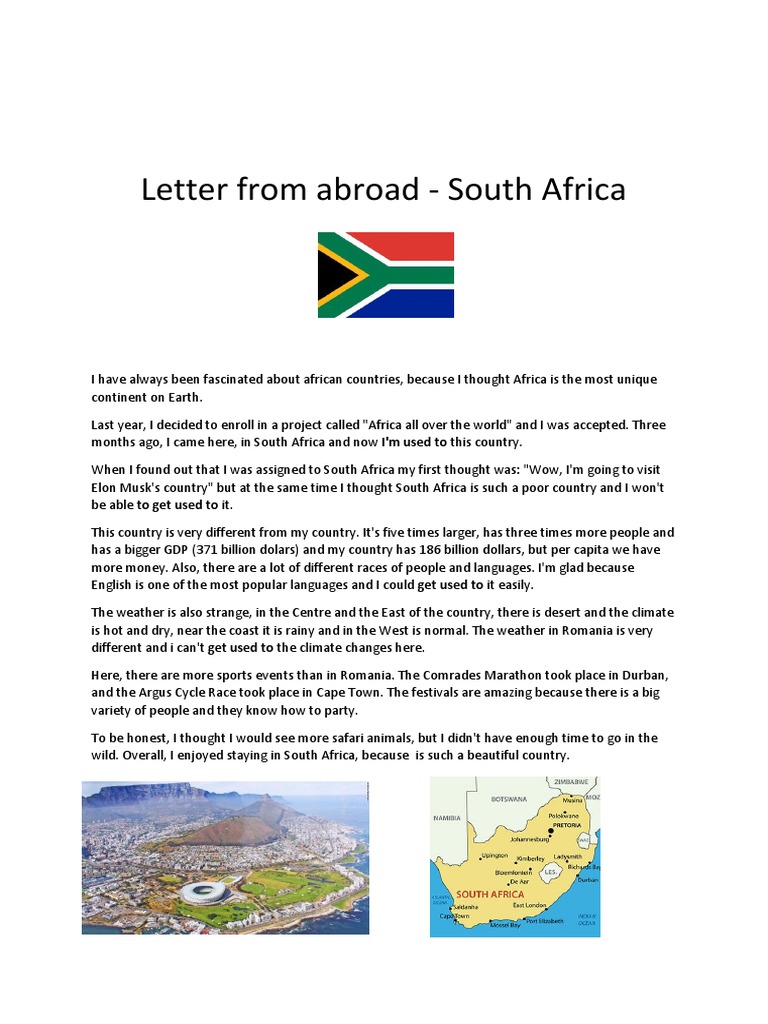 South Africa | PDF | Africa | South Africa