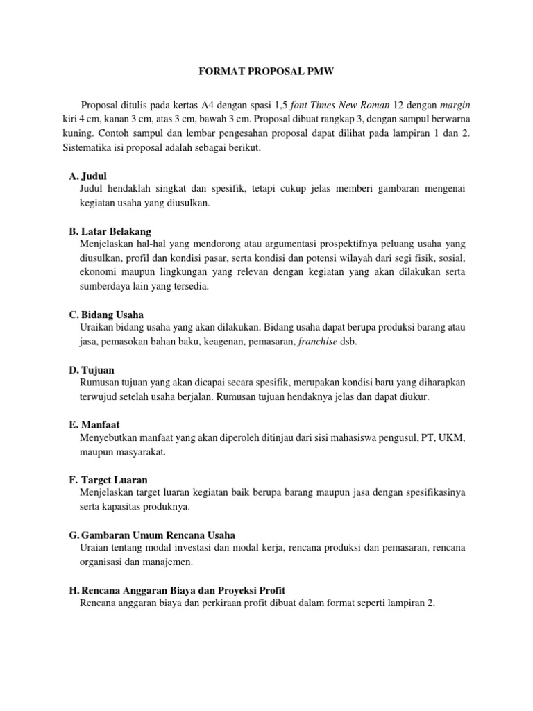 Workshop PMW 2018 - Format Proposal PMW 2018 | PDF